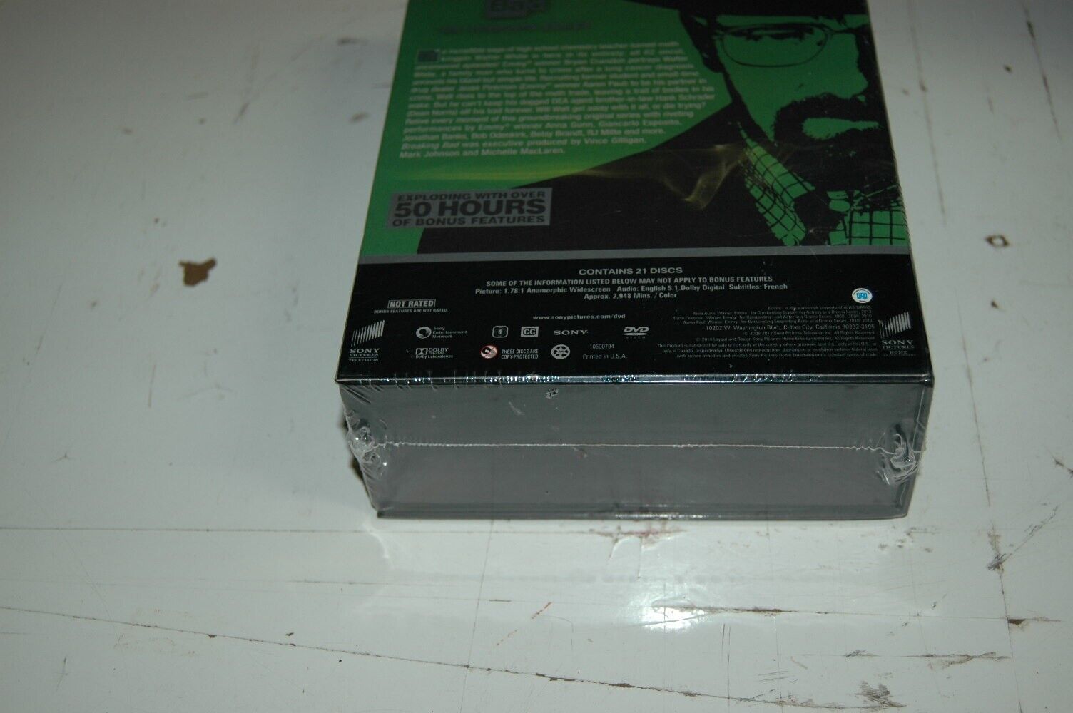 Breaking Bad DVD Complete Series Set New Sealed Box Set Bryan Cranston ...