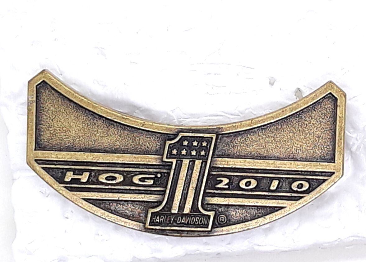 2010 HOG Membership Rocker Patch & Pin HARLEY DAVIDSON OWNERS GROUP MC ...