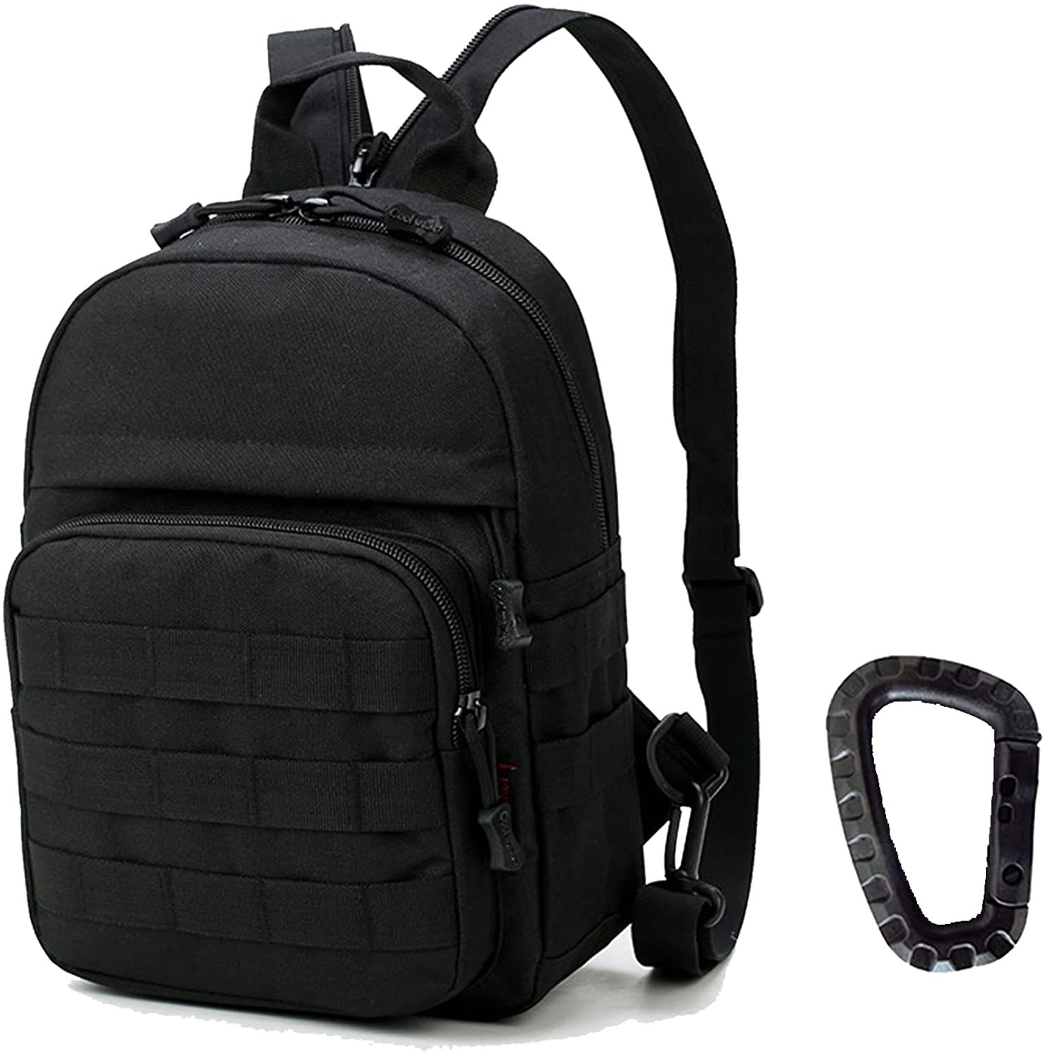 Mini Tactical Backpack, 6L Small Sling Backpacks Shoulder Bag For ...
