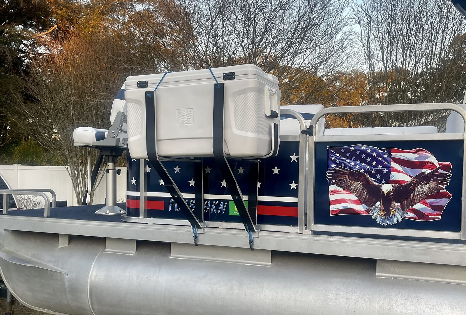 Pontoon Boat Super Cooler Solution - Outdoor Sports