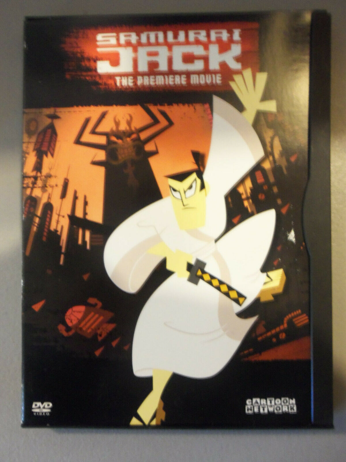 Original Samurai Jack The Premiere Movie Cartoon Network DVD Video ...