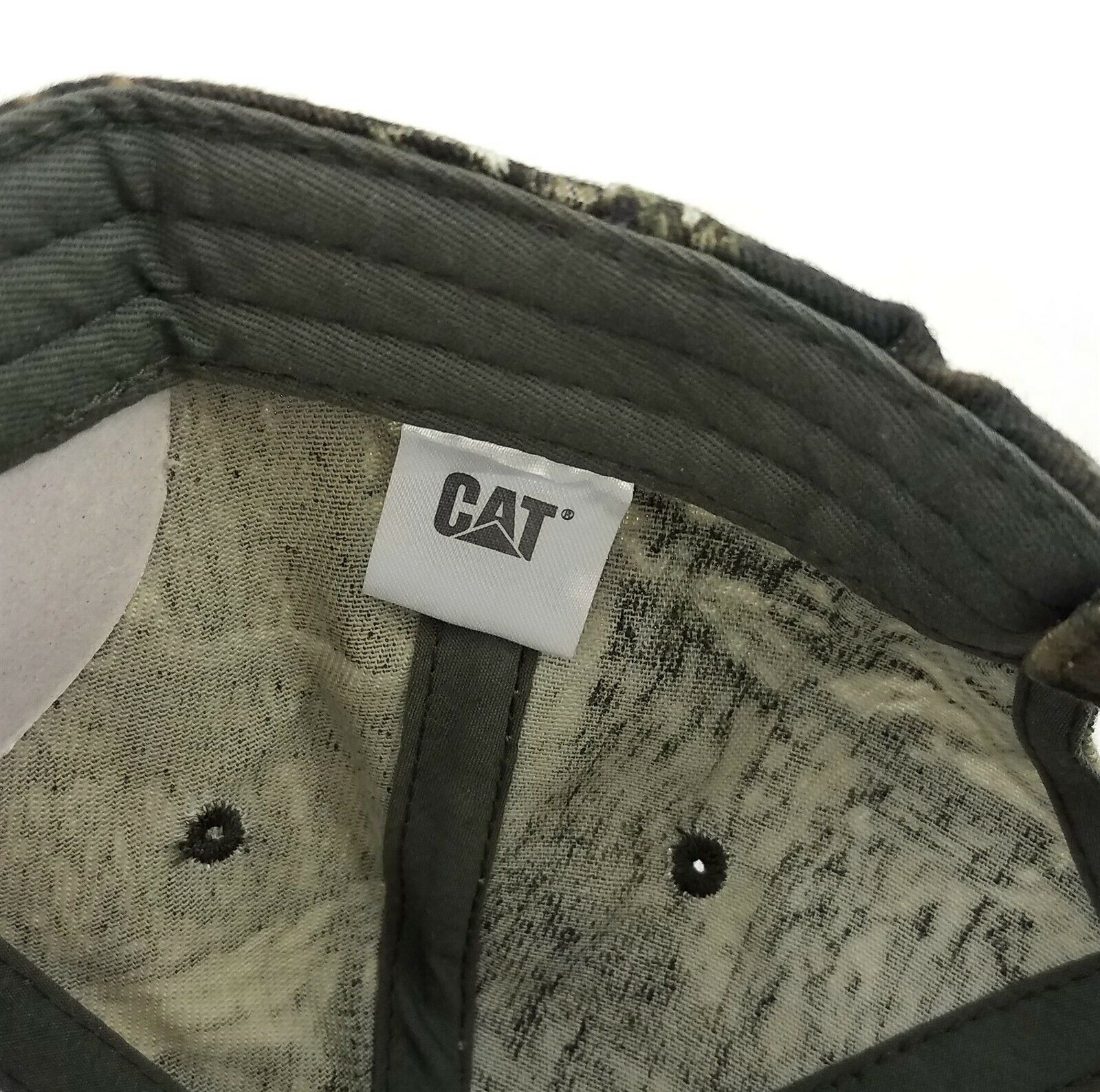 CAT Caterpillar Camo Embroidered Logo Baseball Cap Trucker Hat ...