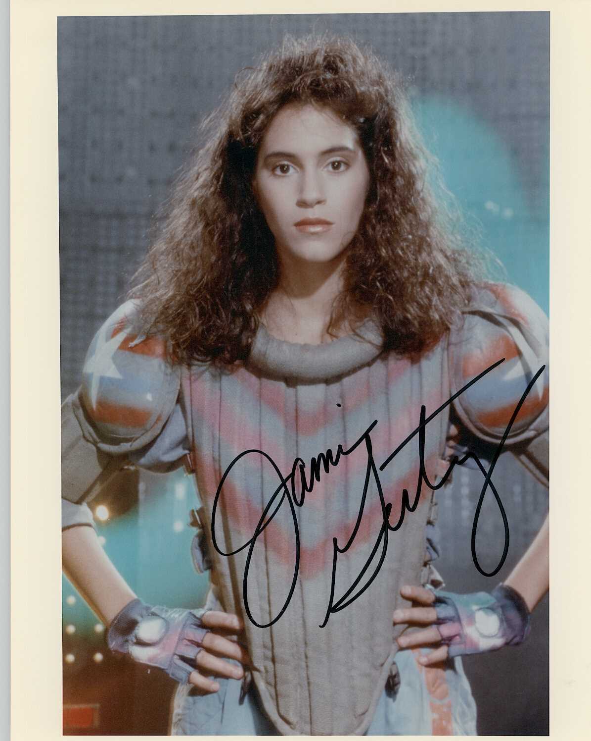 Jami Gertz Signed Autographed Glossy 8x10 Photo - Photographs