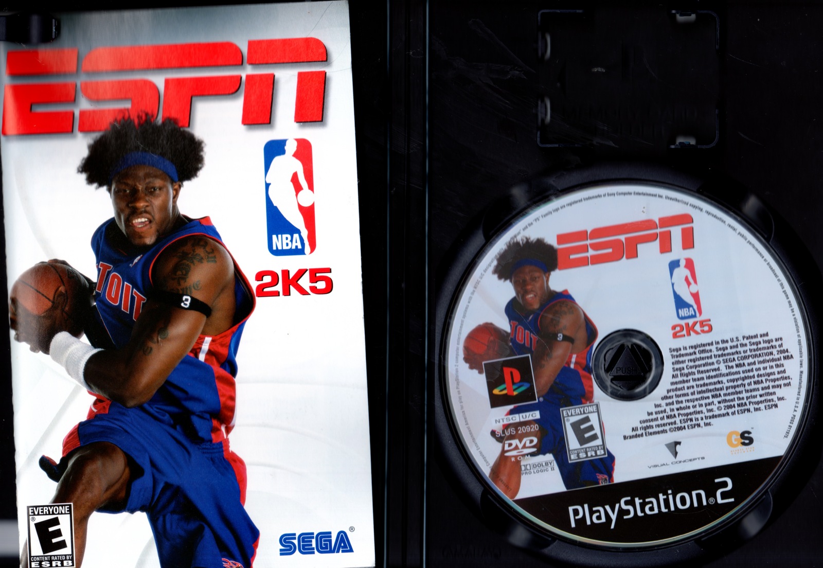 PlayStation 2 - ESPN NBA 2K2 - Video Games
