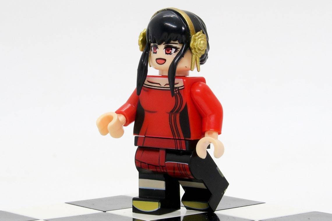 Anime Spy x Family Yor Forger (Red Dress) Custom Minifigures ...