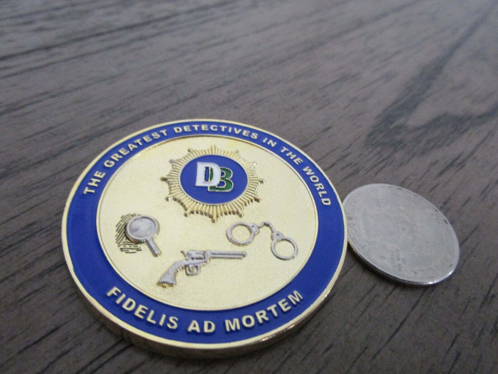 NYPD 66th Precinct Detective Squad Challenge Coin #6665 - Challenge Coins