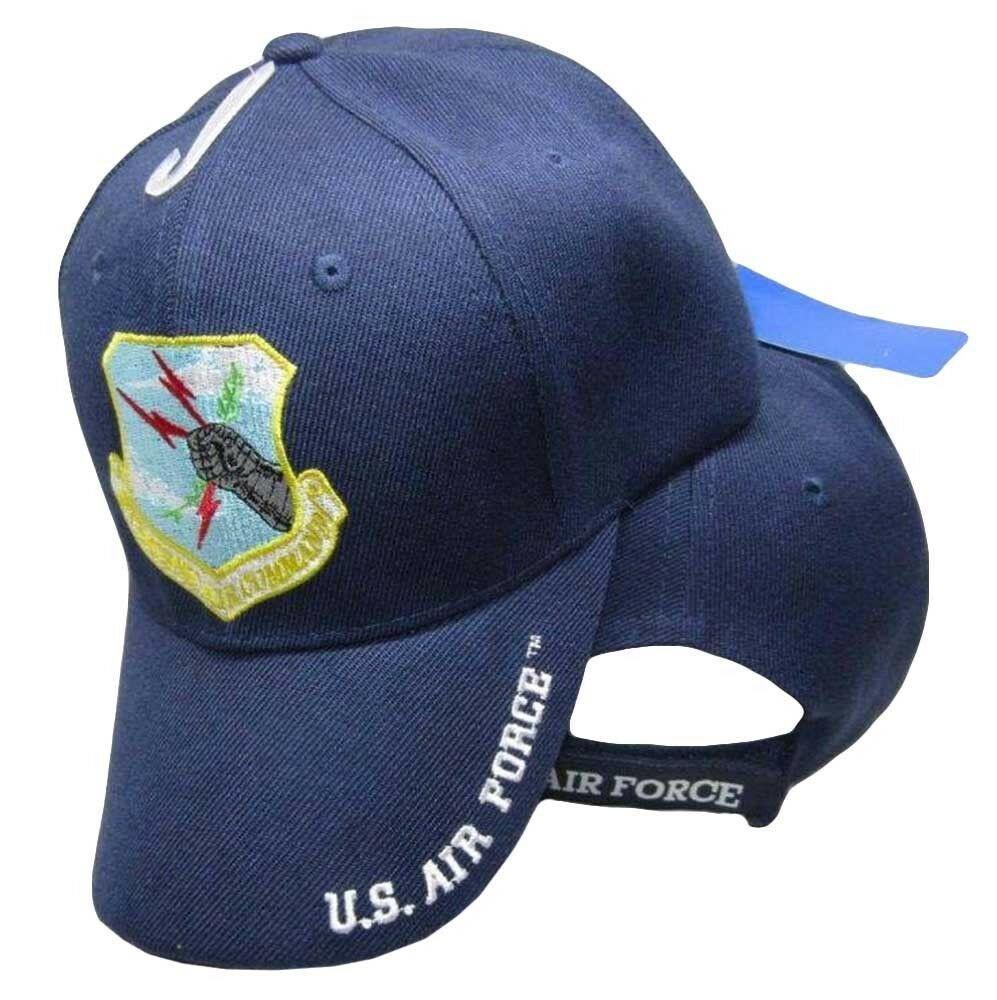 Men's US Air Force Strategic Air Command Blue USAF Embroidered Ball Cap ...