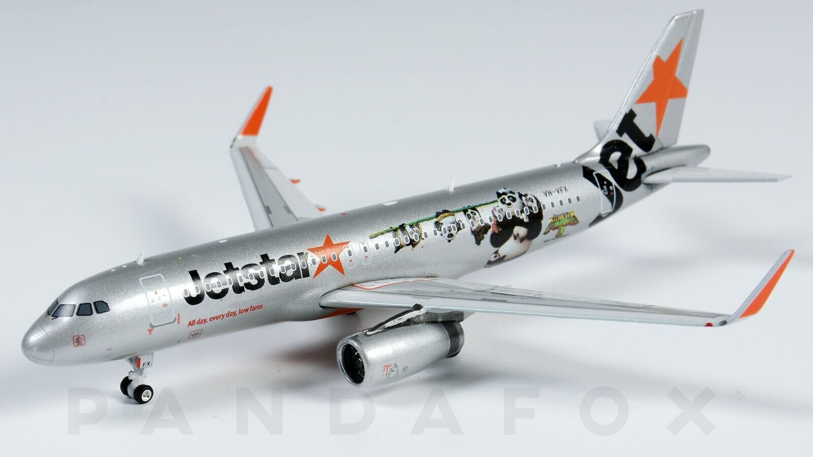 Jetstar Airbus A320 VH-VFX Kung Fu Panda 3 Phoenix PH4JST1539 04102 ...