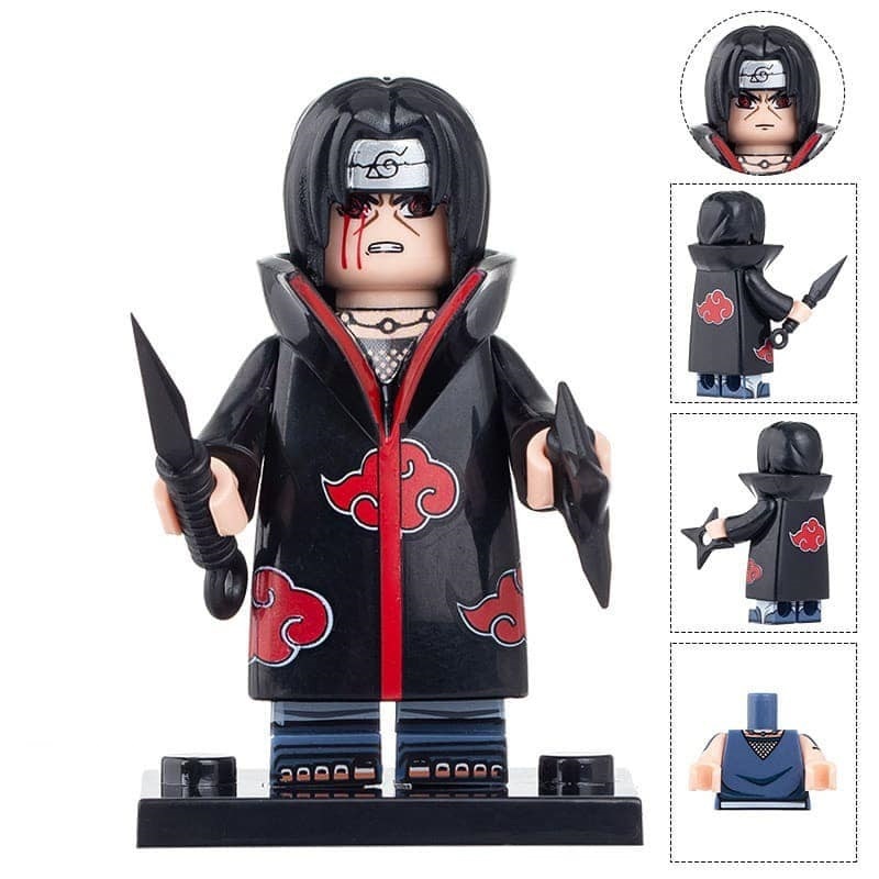 Uchiha Itachi (Mangekyou Sharingan) - Naruto Series Minifigures Block ...