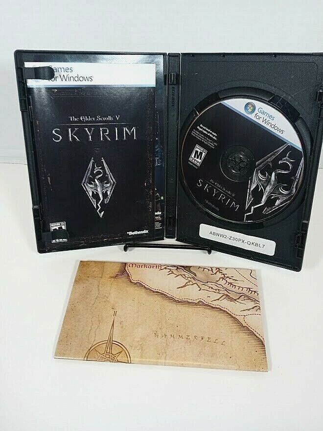 The Elder Scrolls V: Skyrim (PC DVD, Games for Windows) Complete with ...