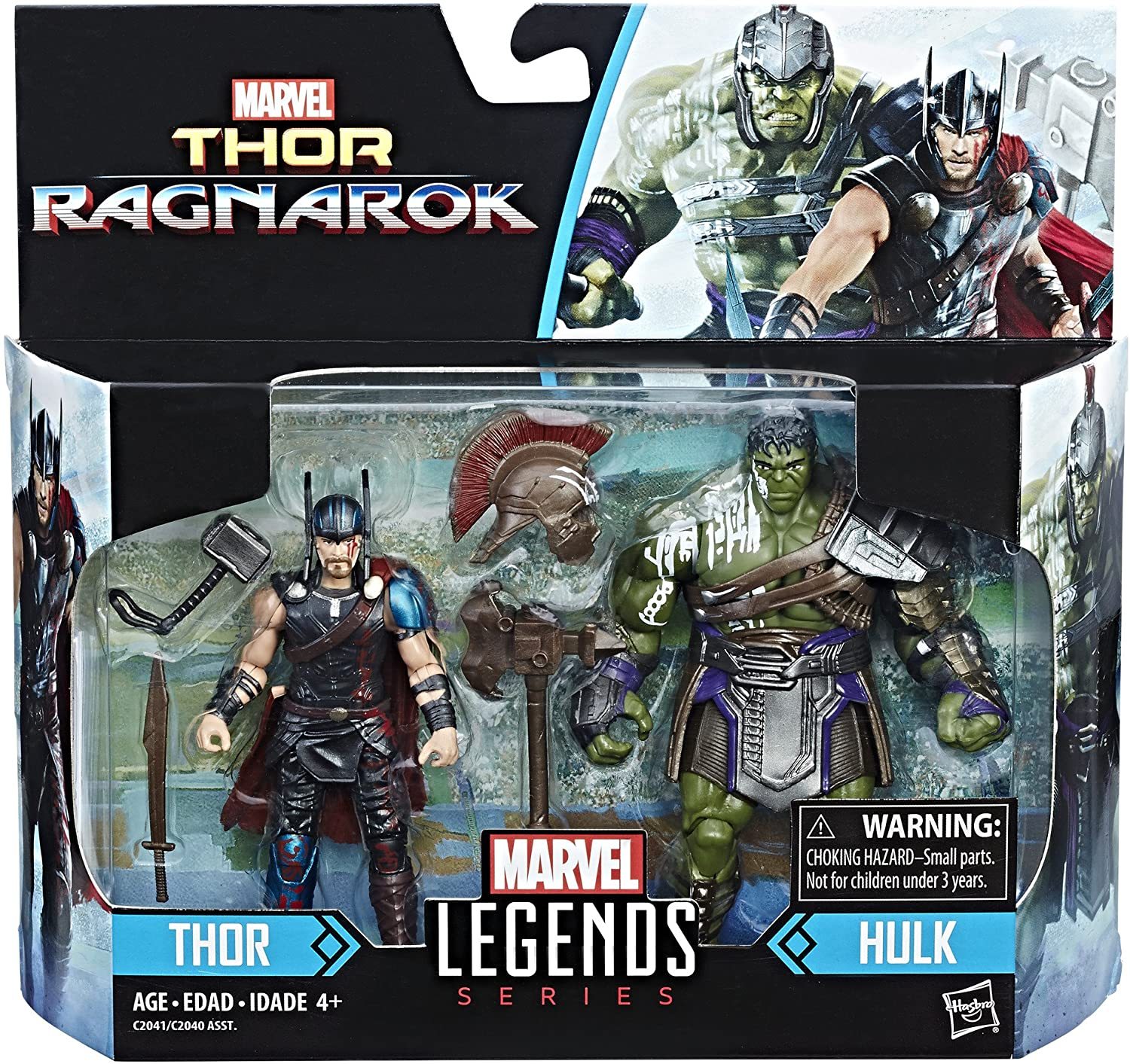 Marvel Legends Thor: Ragnarok 3.75-inch Thor & Hulk 2-Pack - Action Figures