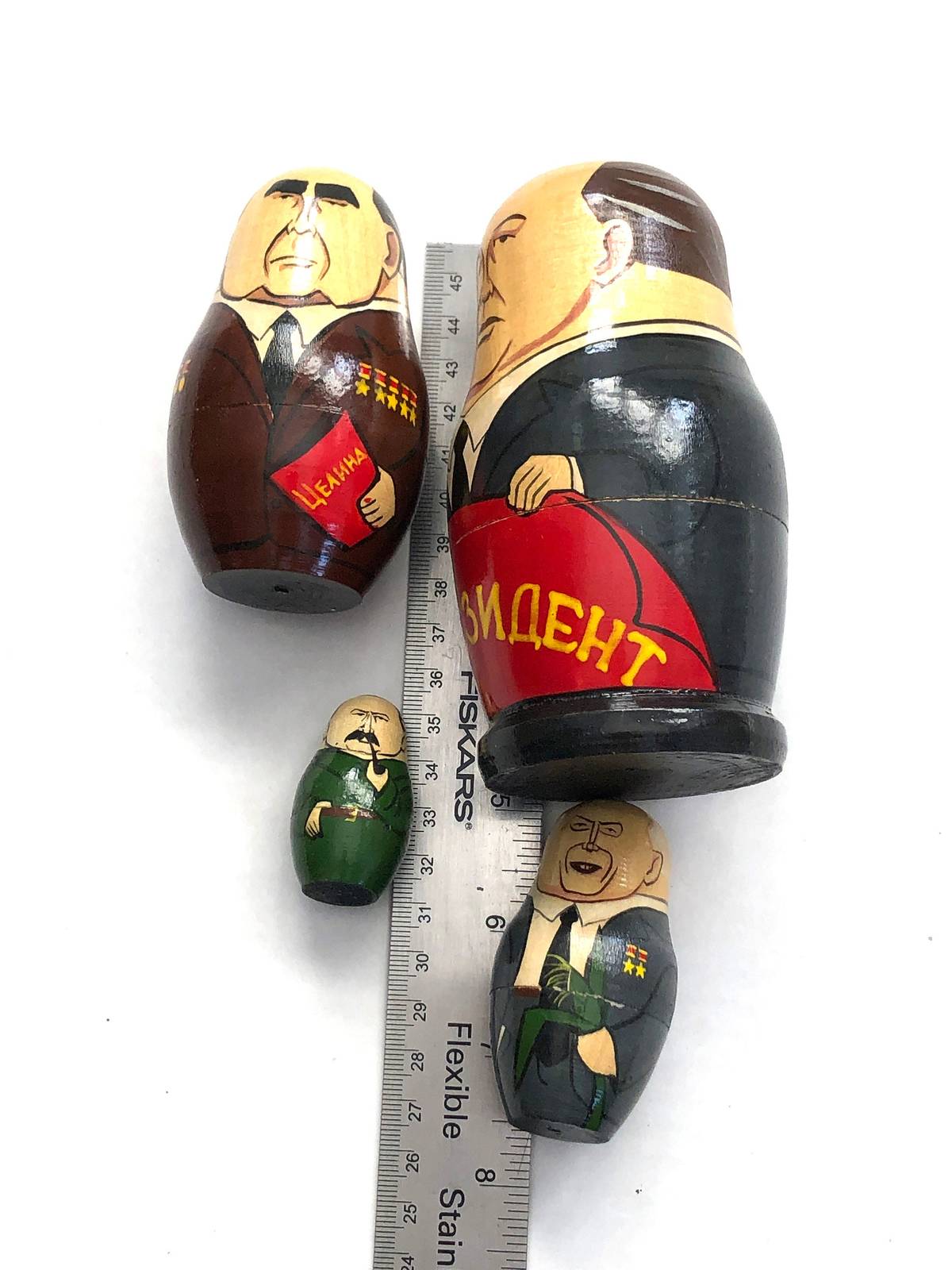 Vintage Russian Nesting Dolls - Soviet Union and similar items