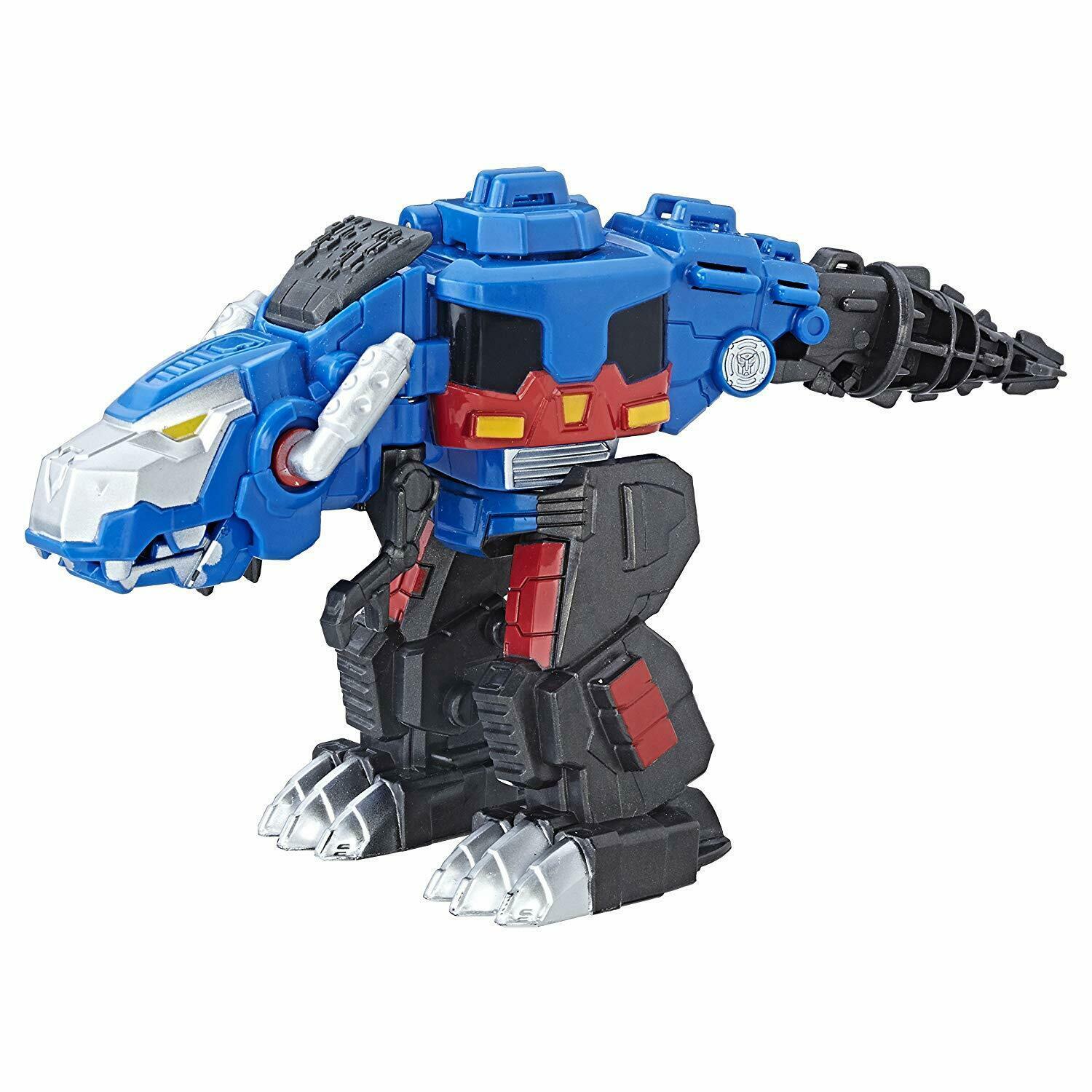 Transformers Playskool Heroes Rescue Bots Optimus prime Dinosaur ...