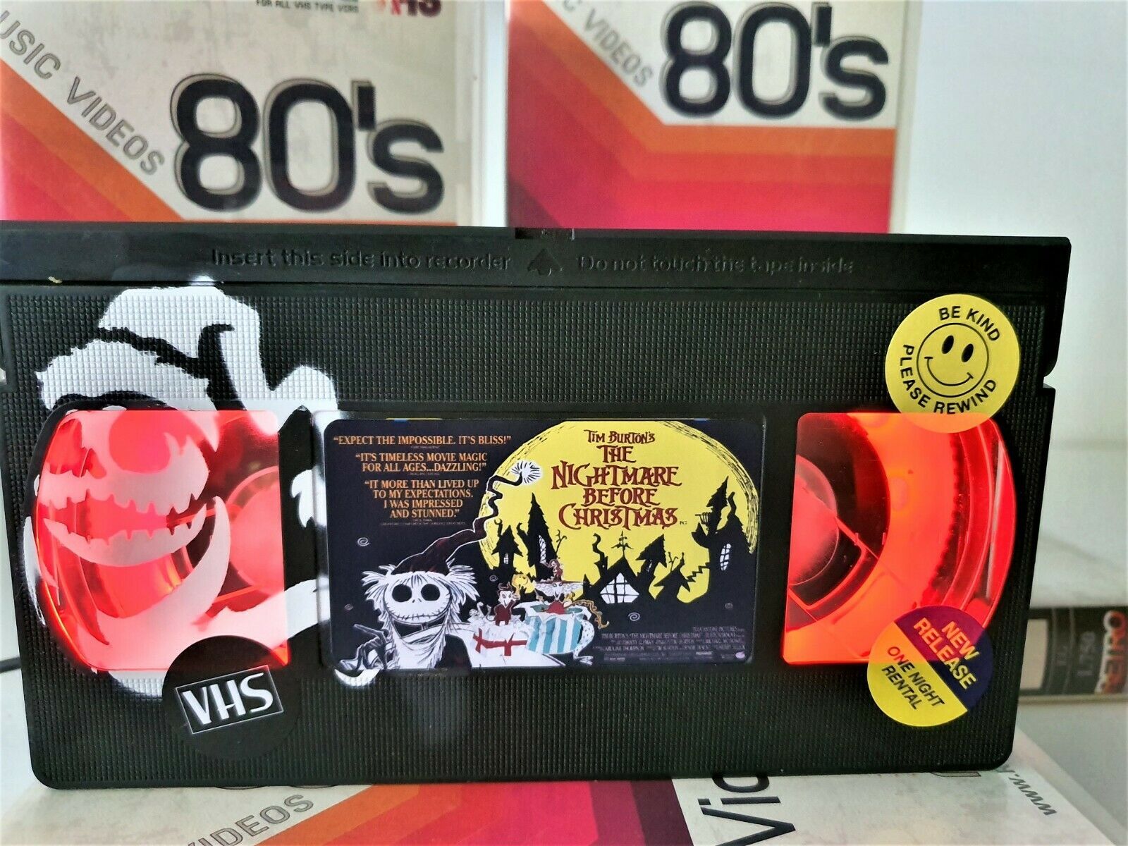 Corpse Bride Retro VHS Lamp With Airbrushed Artwork ,Top Quality ...