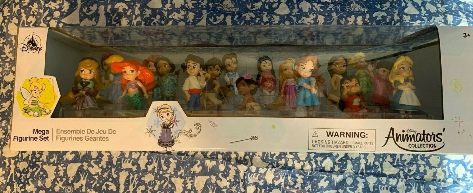 Disney Animators' Collection Princess Mega Deluxe Figure Play set New ...
