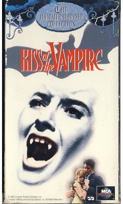 KISS OF THE VAMPIRE VHS - Hammer Horror MCA Home Video Release - VHS Tapes