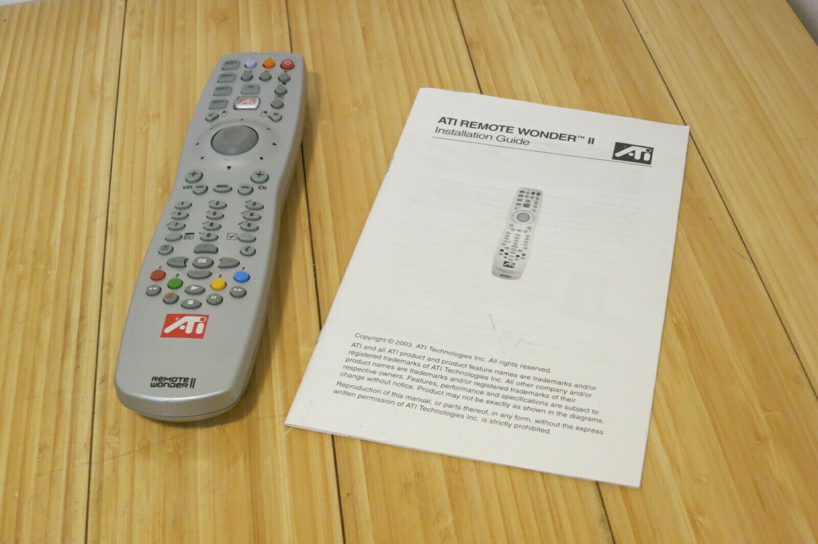 ATI Remote Wonder II Remote Control With and 50 similar items