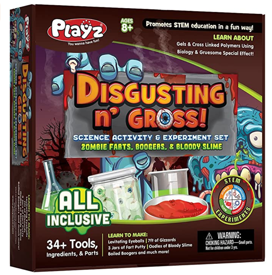 Disgusting n' Gross Zombie Poop Boogers & Slime Science Activity ...