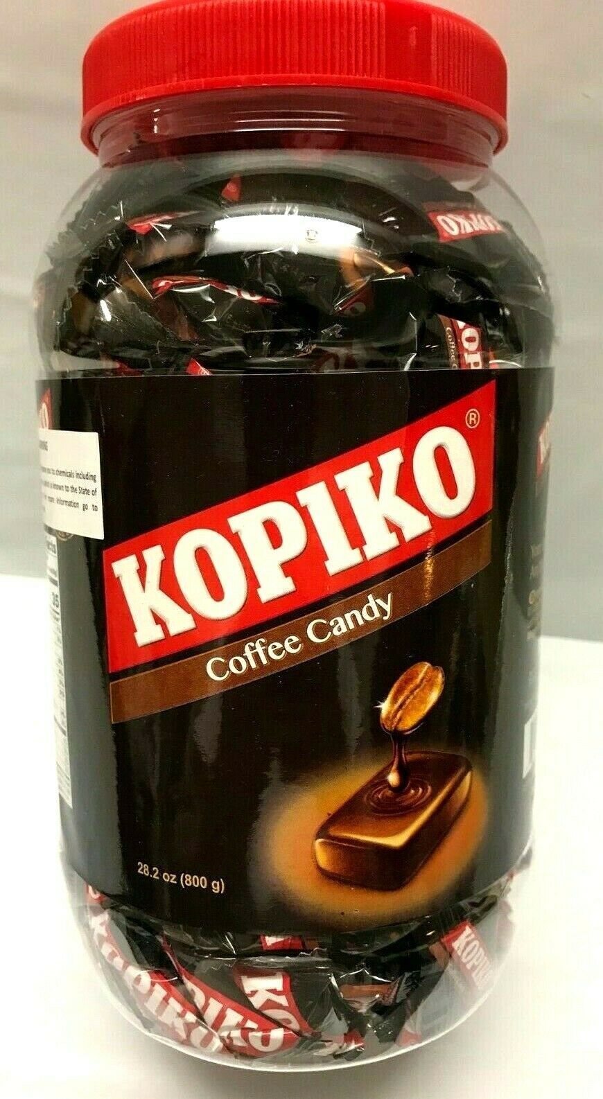 200 Pieces/Jar of Kopiko Coffee Candy OR Cappuccino Candy 28.2 Oz Bulk - Food & Beverages