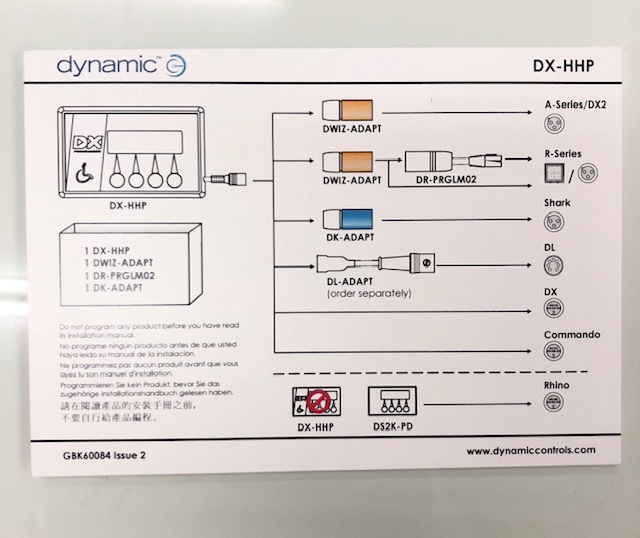 Dynamic DX-HHP Programming tool for DX2 DX Shark A-series R-series ...