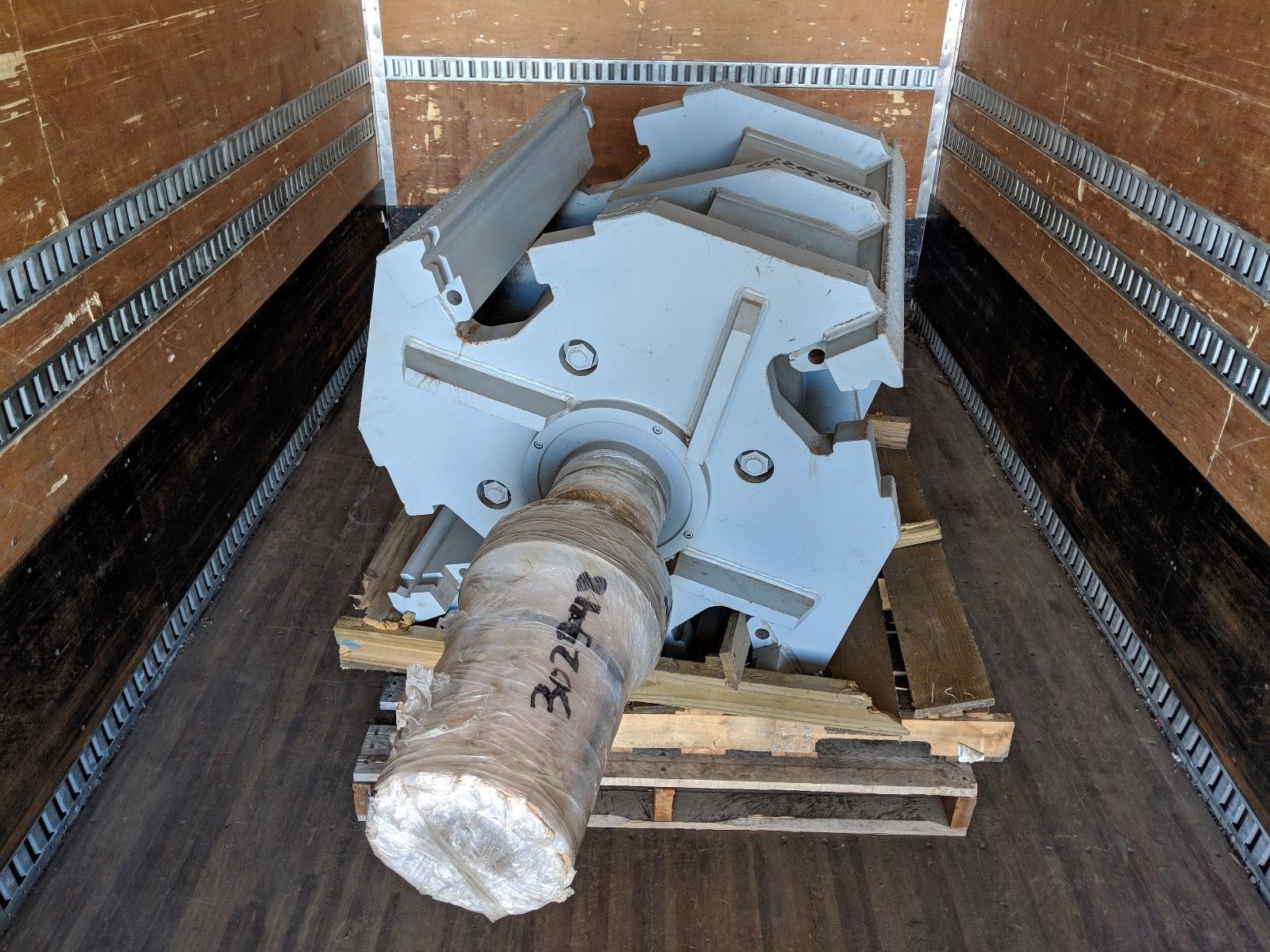 Humboldt Wedag Model PEH 125-105 Horizontal Shaft Impact Crusher Rotor ...