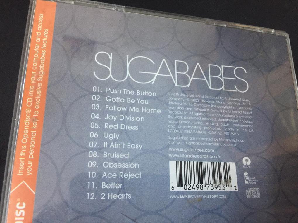 SUGABABES Taller In More Ways Special Edition CD including Push the ...