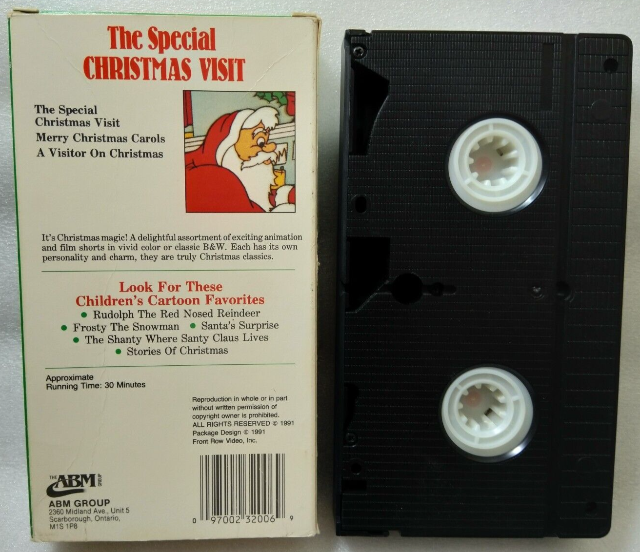 VHS The Special Christmas Visit (VHS, 1991, ABM Group) - VHS Tapes