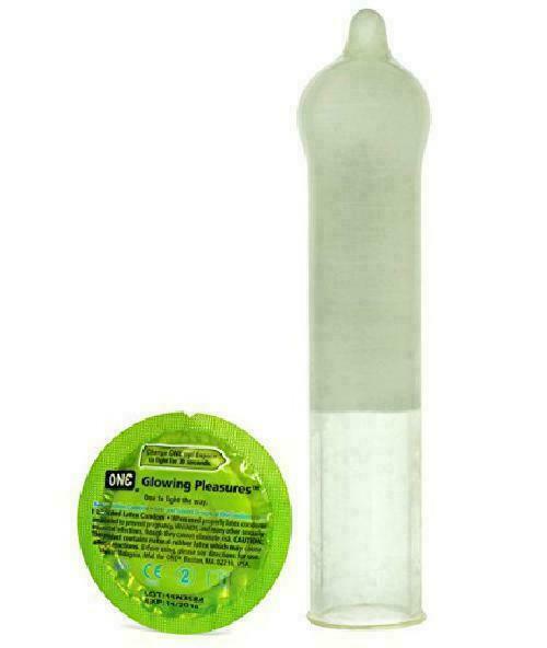 12 Pack Glow In The Dark Condom ONE Glowing and 50 similar items