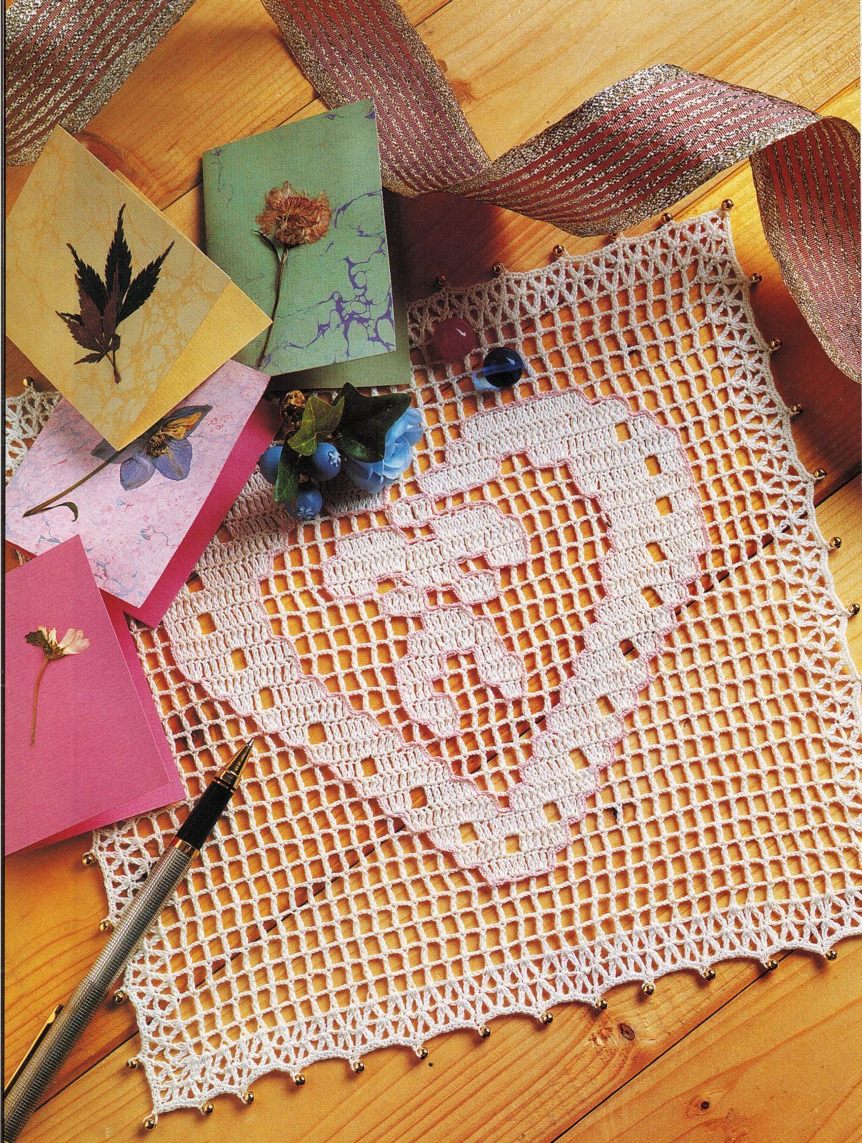 Advanced Celtic Magic Concentricity Zig & Zag Pale Crocus Doily Crochet ...