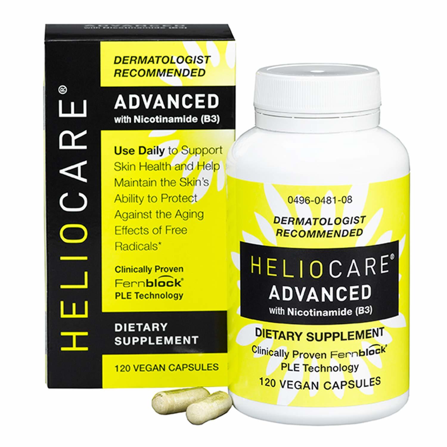 Heliocare Advanced Nicotinamide B3 Supplement: Niacinamide 500mg and ...