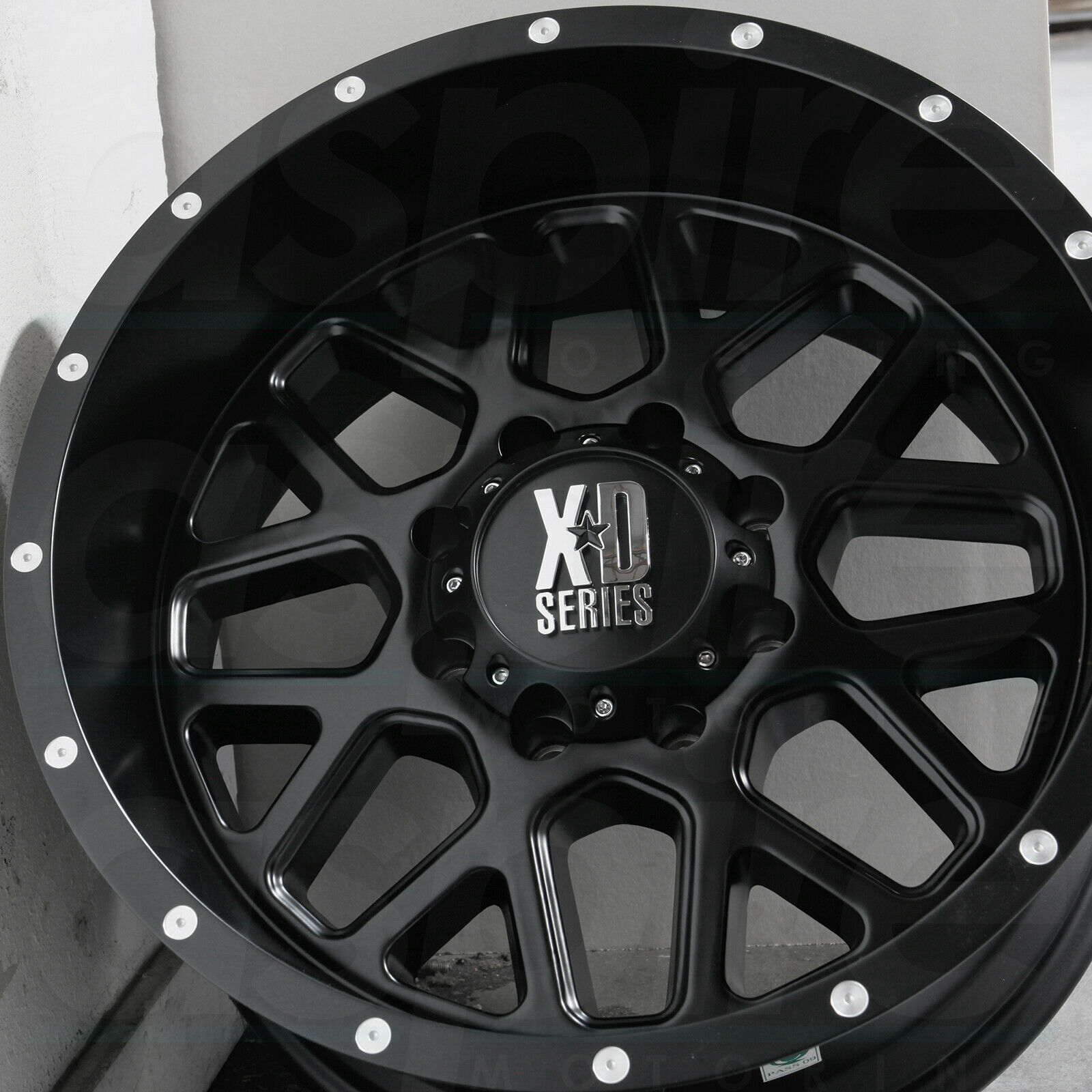 20x10 XD XD820 Grenade 8x170 -24 Satin Black Wheels Rims Set(4) - Wheels