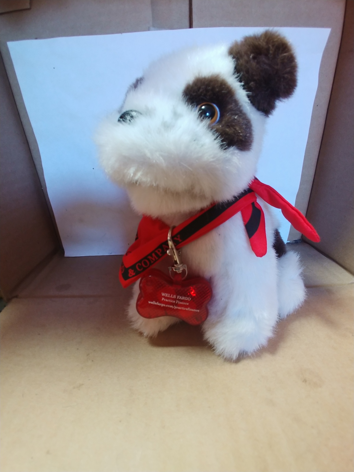 Legendary Wells Fargo Bank Dog Jack 2015 7" Plush Stuffed Animal - Other