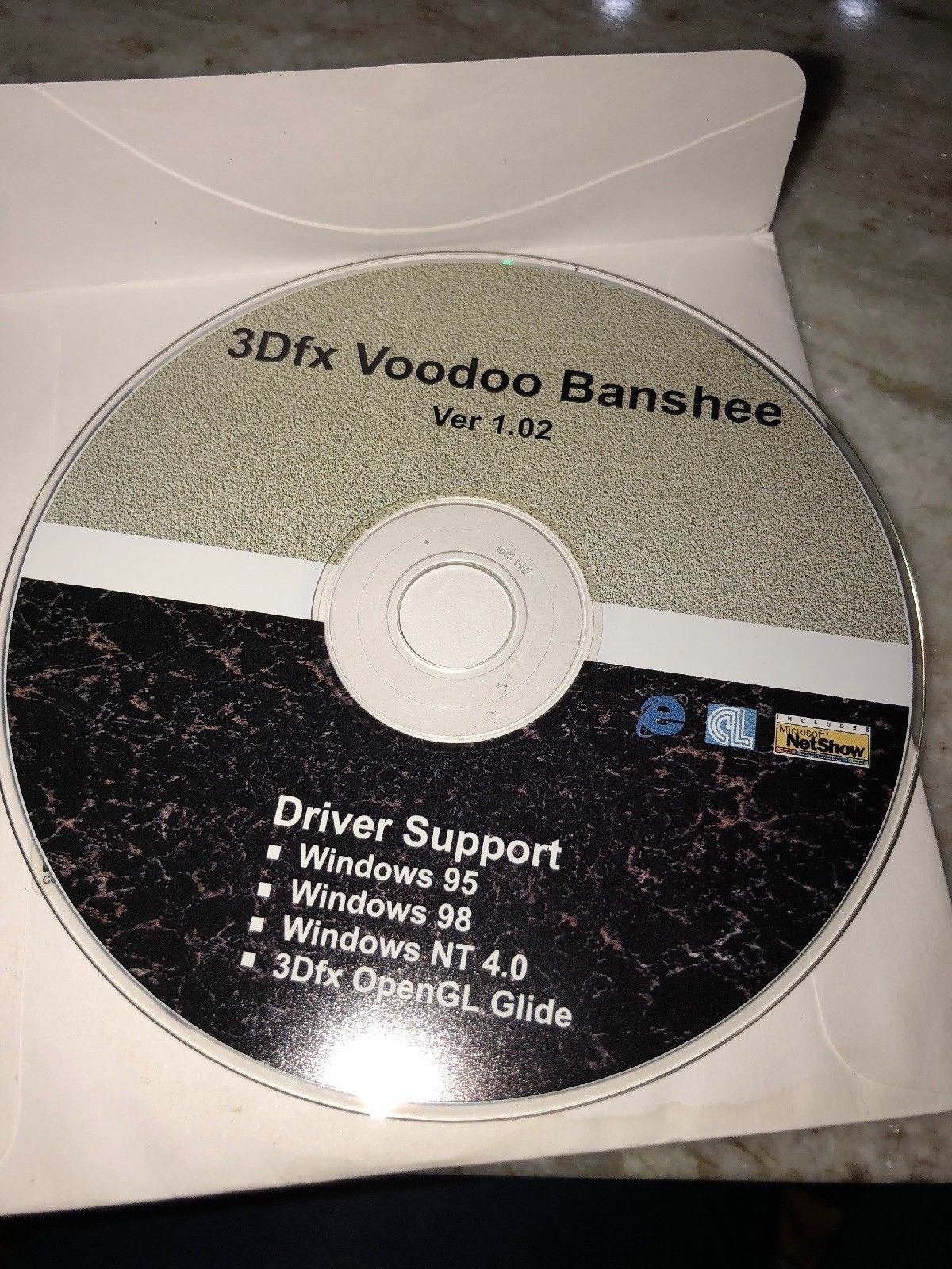 3dfx voodoo banshee ver 1:02 Cd - Graphics, Video Cards