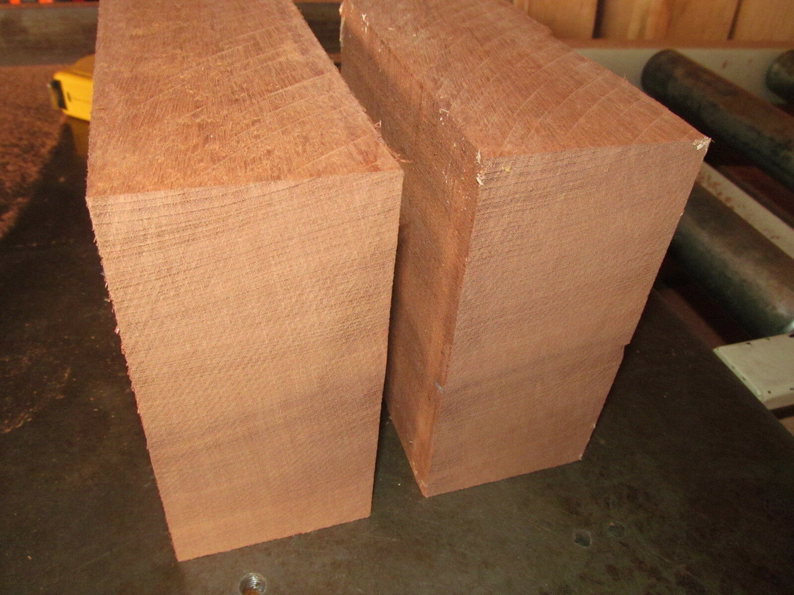 2 EXOTIC KILN DRIED SAPELE BOWL BLANKS LUMBER WOOD TURNING 5 X 5 X 3 2-exotic-kiln-dried-sapele-bowl-blanks-lumber-wood-turning-5-x-5-x-3