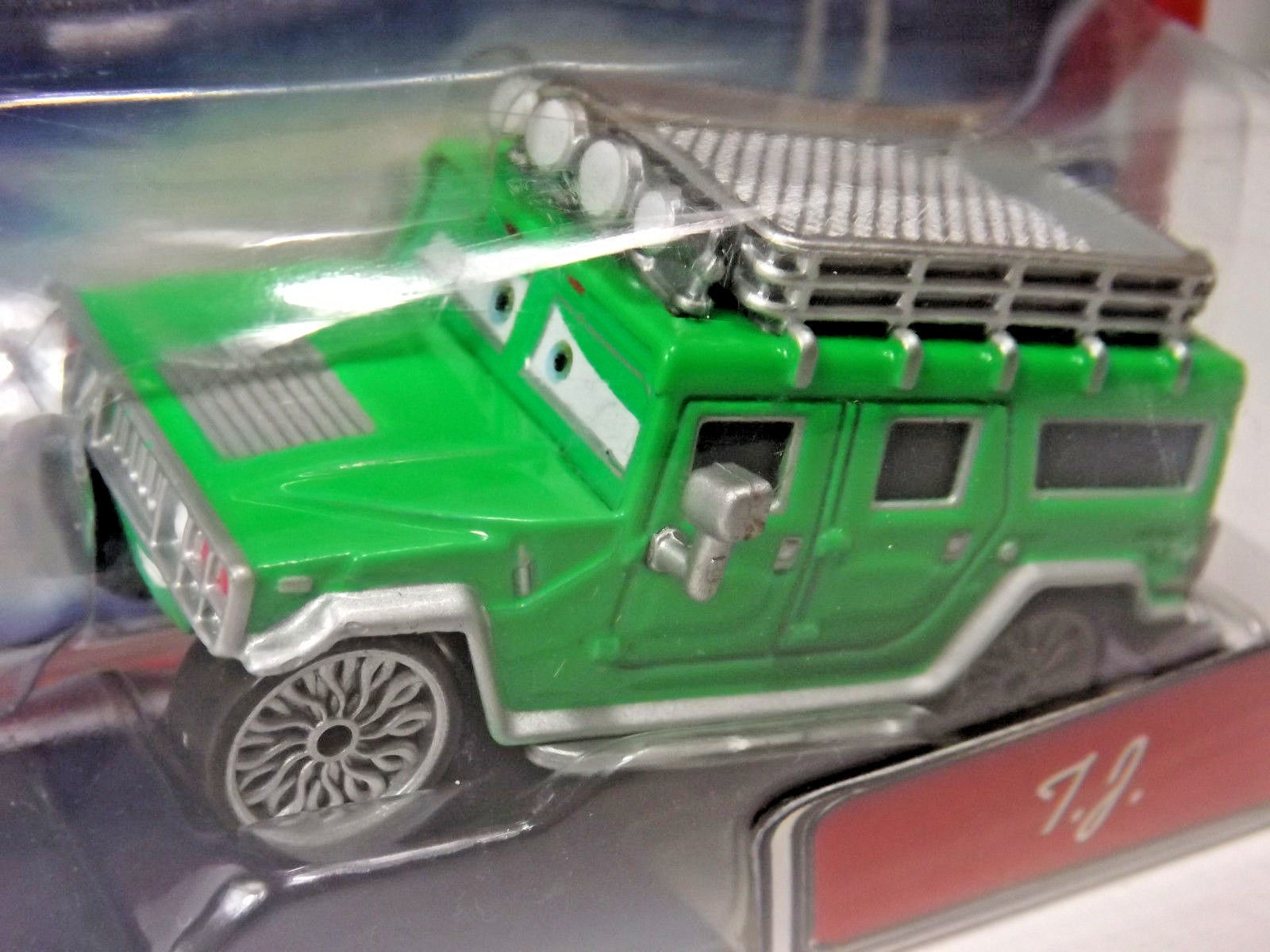 NEW Disney Pixar CARS Movie 1 55 Die Cast Car TJ the Green Hummer ...
