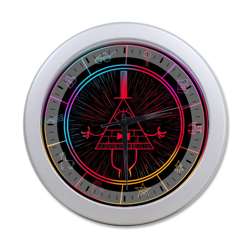 Gravity Falls Bill Cipher Zodiac Elegant Wall Clock - Wall Clocks