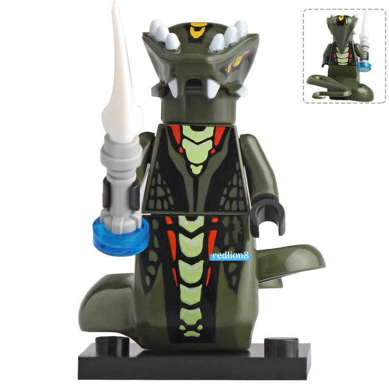 Acidicus Serpentine Ninjago Snake Lego Compatible Minifigure Bricks ...