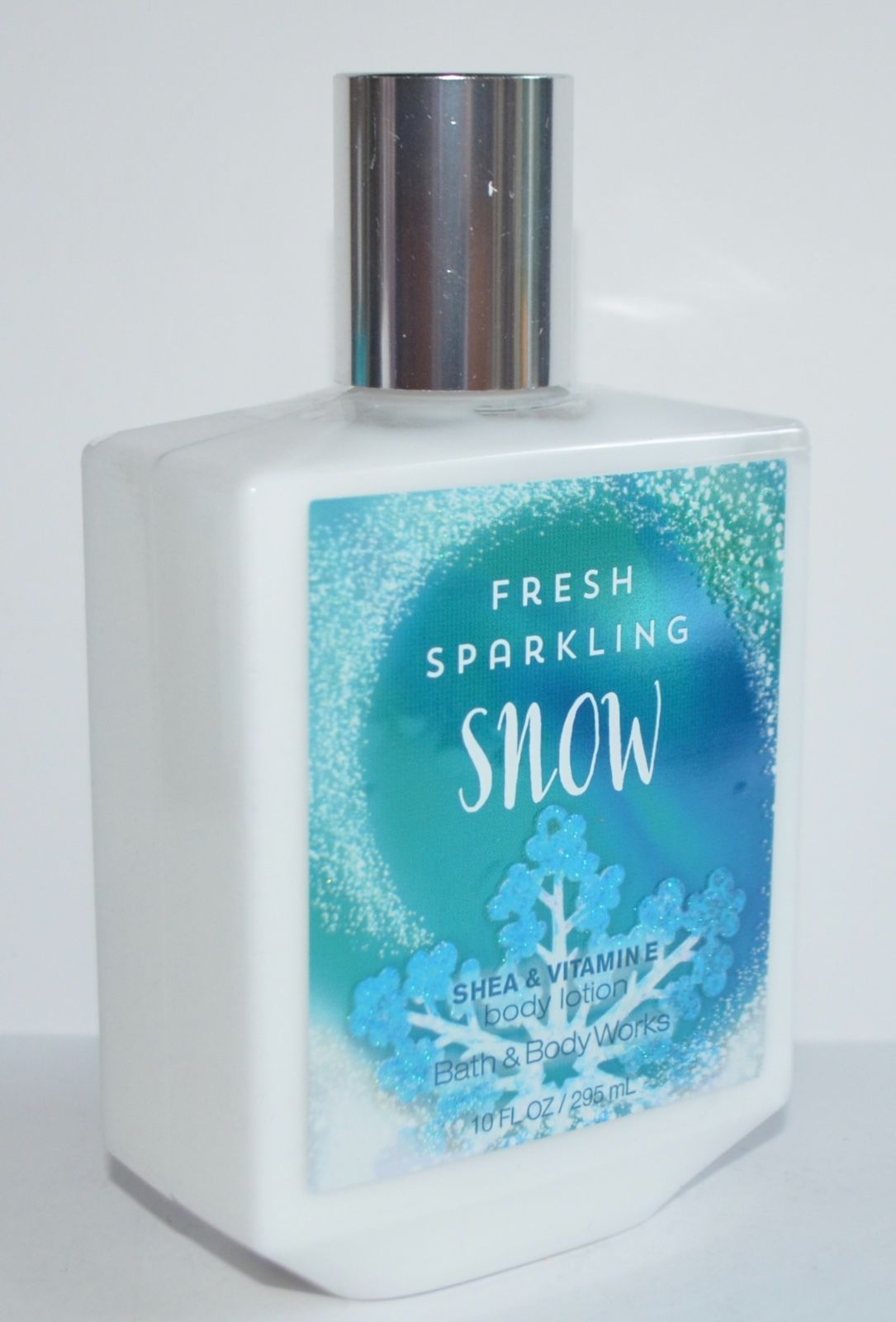 New Bath And Body Works Fresh Sparkling Snow Lotion Cream Hand Body