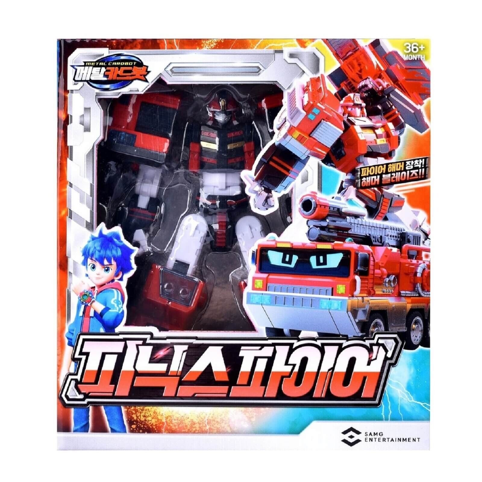 Metal Cardbot Phoenix Fire Korean Fire Truck and similar items