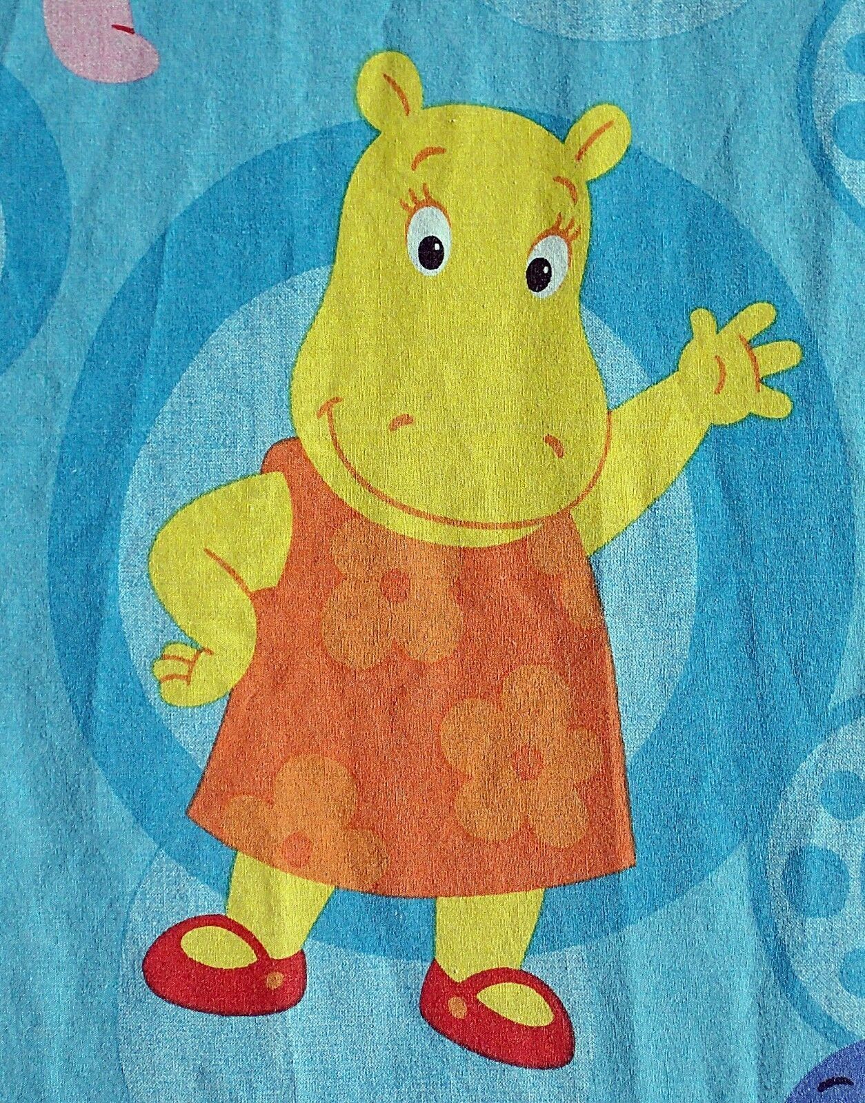 The Backyardigans Twin Flat Bed Sheet Uniqua and 50 similar items