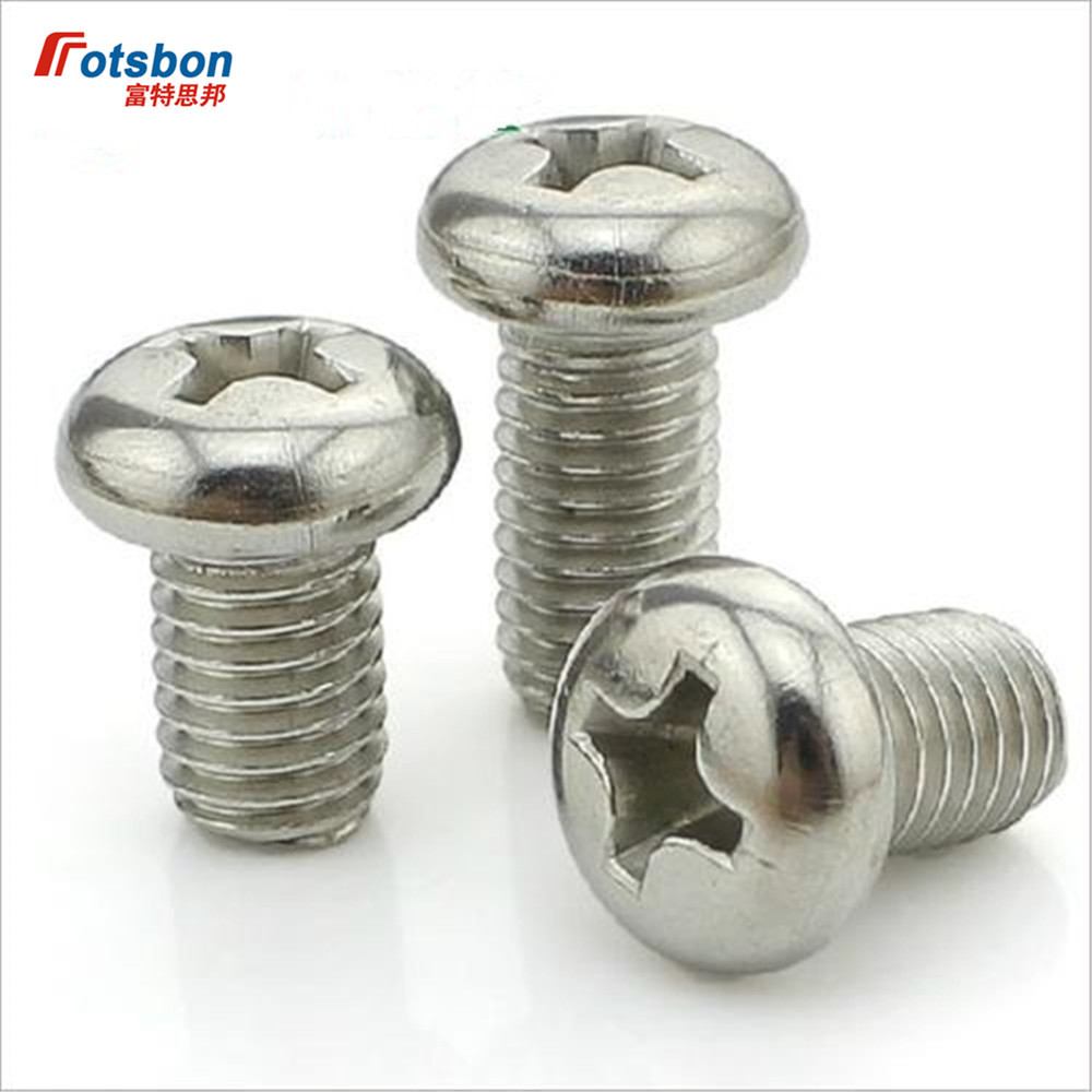 M1.2/M1.4/M1.6 Cross Recessed Raised Counter Screws Phillips Pan Head ...