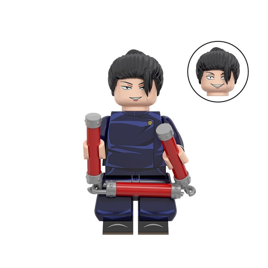 Jujutsu Kaisen Suguru Geto Minifigures Weapons and Accessories ...
