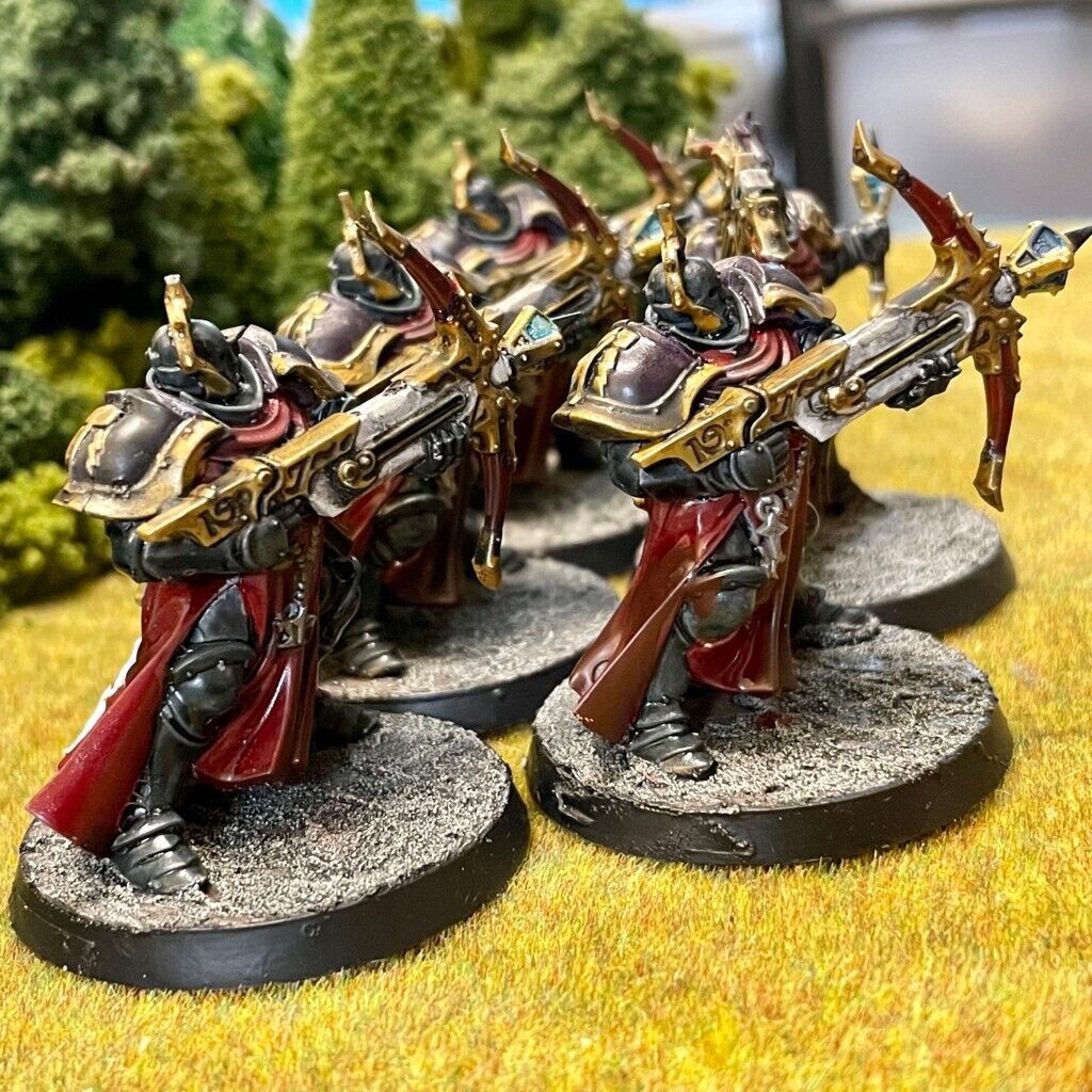 AoS Stormcast Eternals Castigators 5x Hand Painted Miniature Plastic ...