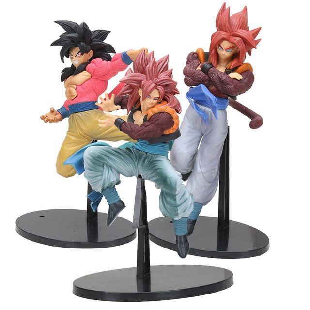 Dragon Ball Z Gogeta Dragon Ball Super Saiyan 4 Gogeta Pvc Action