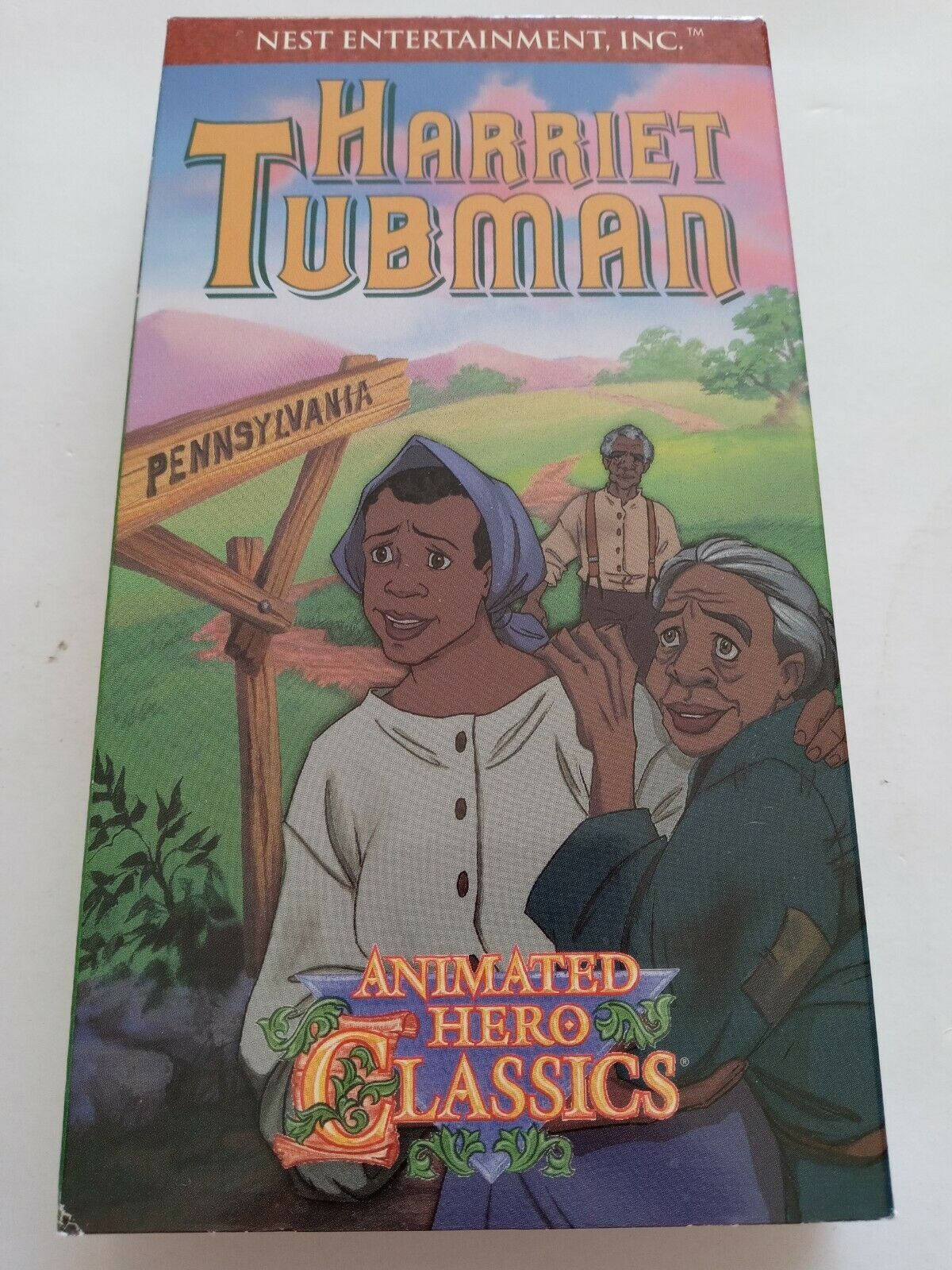 NEST Animated Hero Classics Harriet Tubman 1996 VHS Video - VHS Tapes