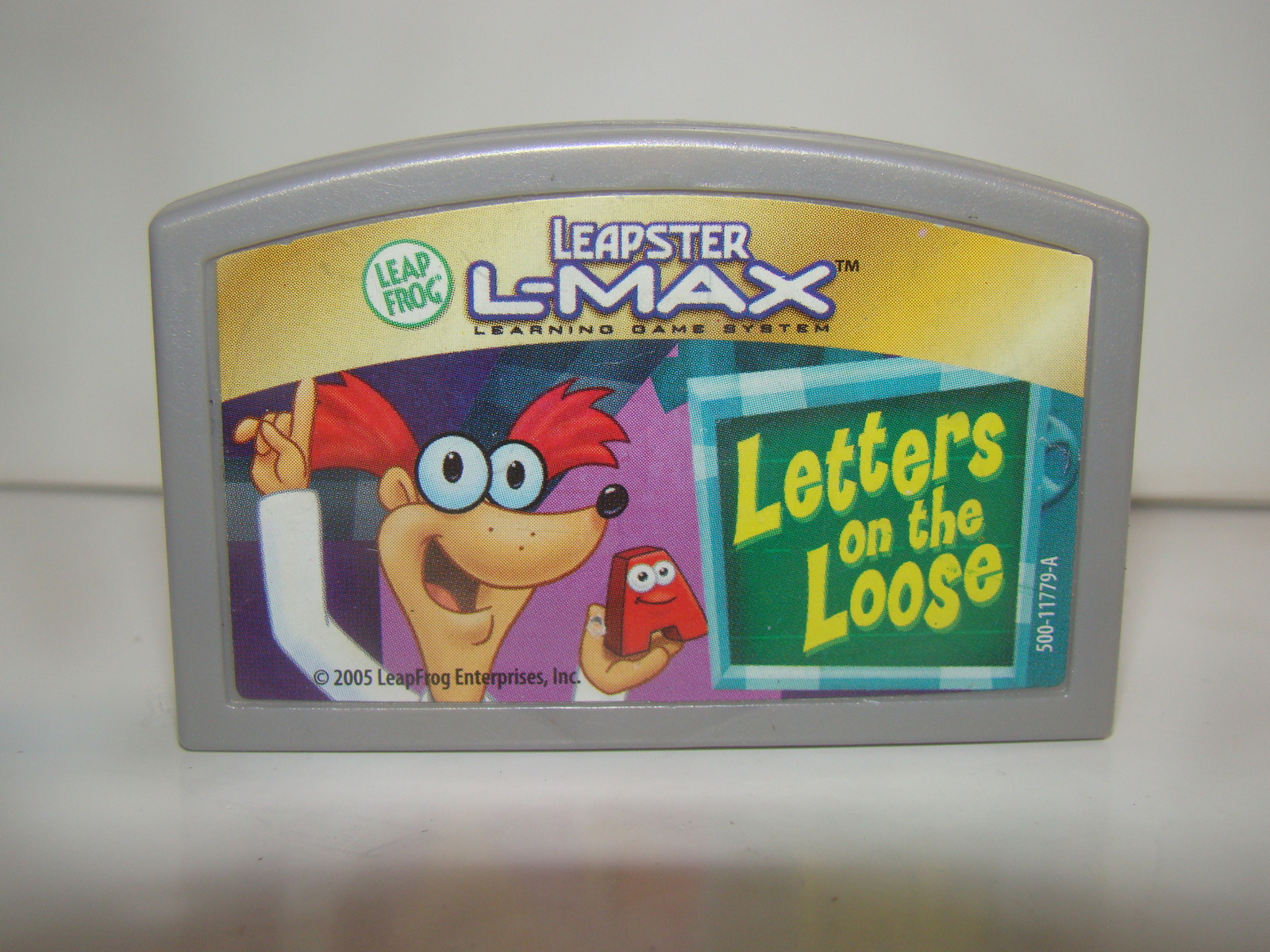 LEAP FROG - LEAPSTER L-MAX - Letters on the Loose (Cartridge Only) - Video Games