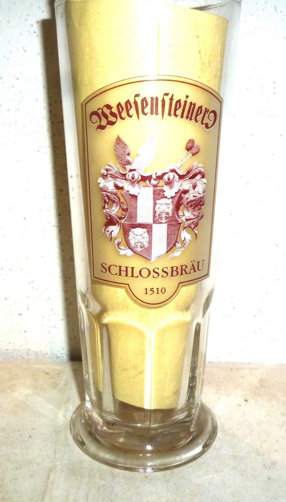 Schloss Brau Weesenstein German Beer Glass Seidel - Germany