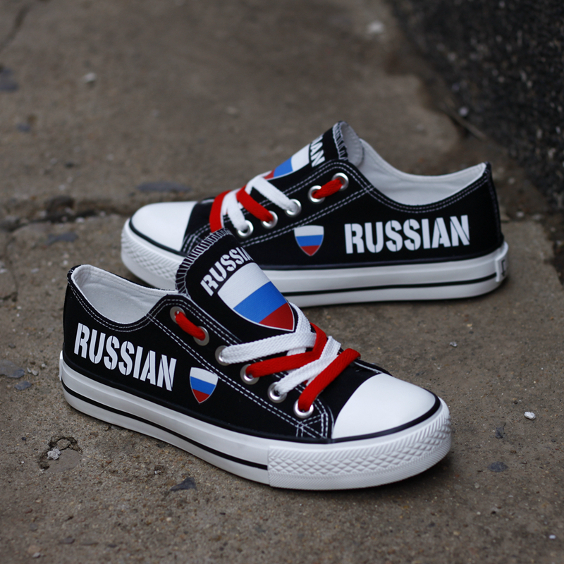 Men Women Russia Flag Nation World Cup Soccer Limited Edition Canvas ...