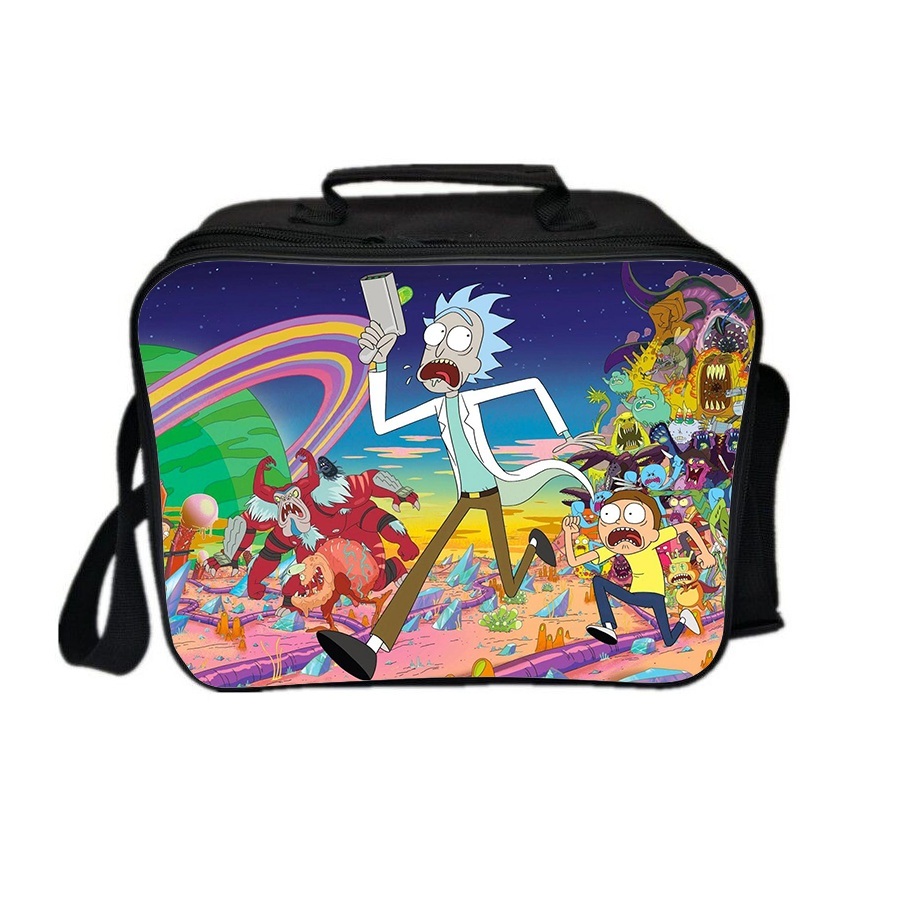 Rick And Morty Lunch Box Series Lunch Bag Running Rick - Lunchboxes & Bags