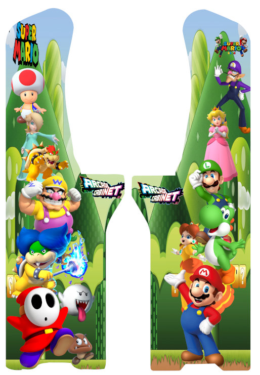 AtGames Legends Ultimate Mario Multimix Retro Arcade/Arcade Cabinet Art ...